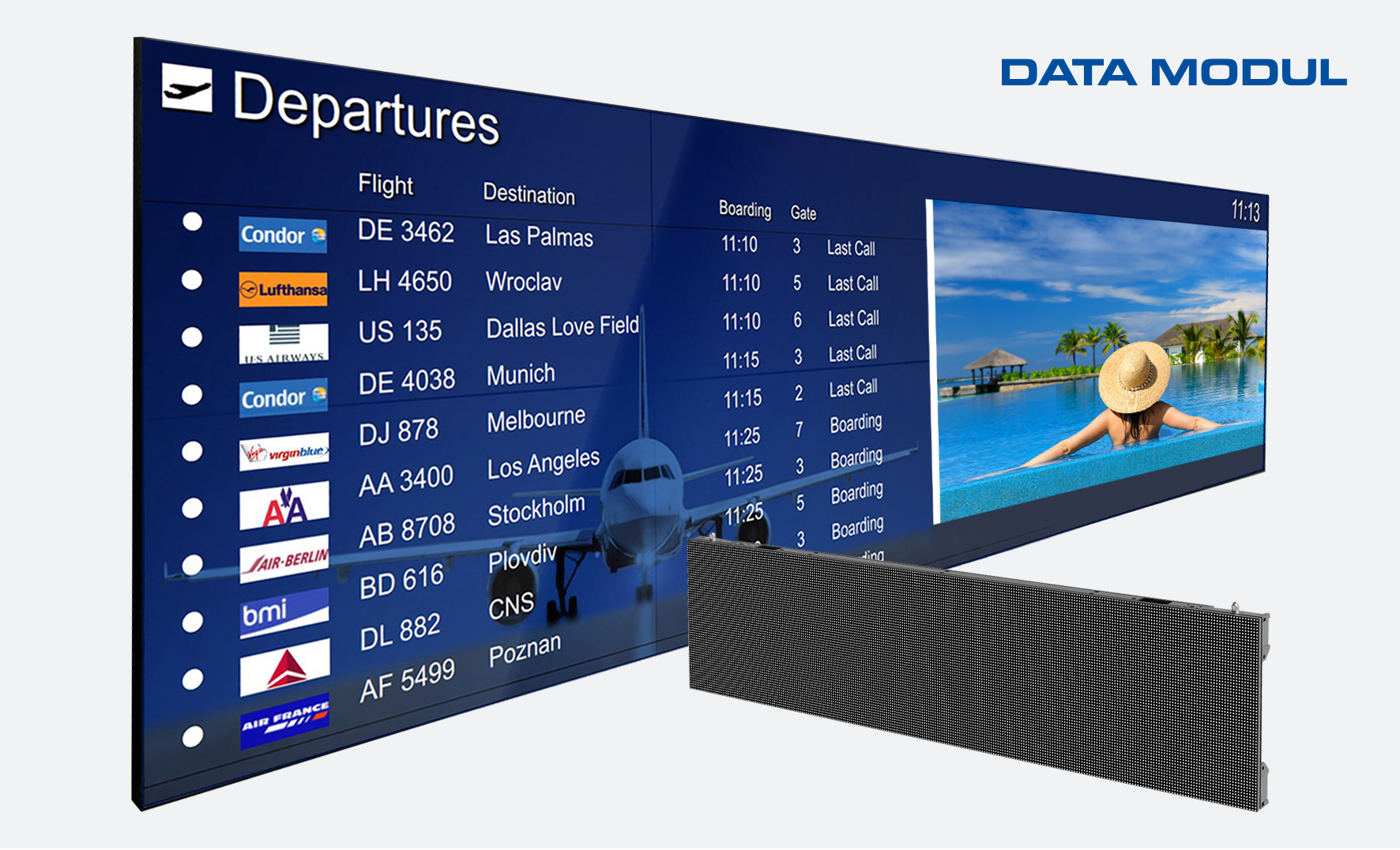 Direct View LED Displays by DATA MODUL – Scalable, High-Impact Visual Solutions